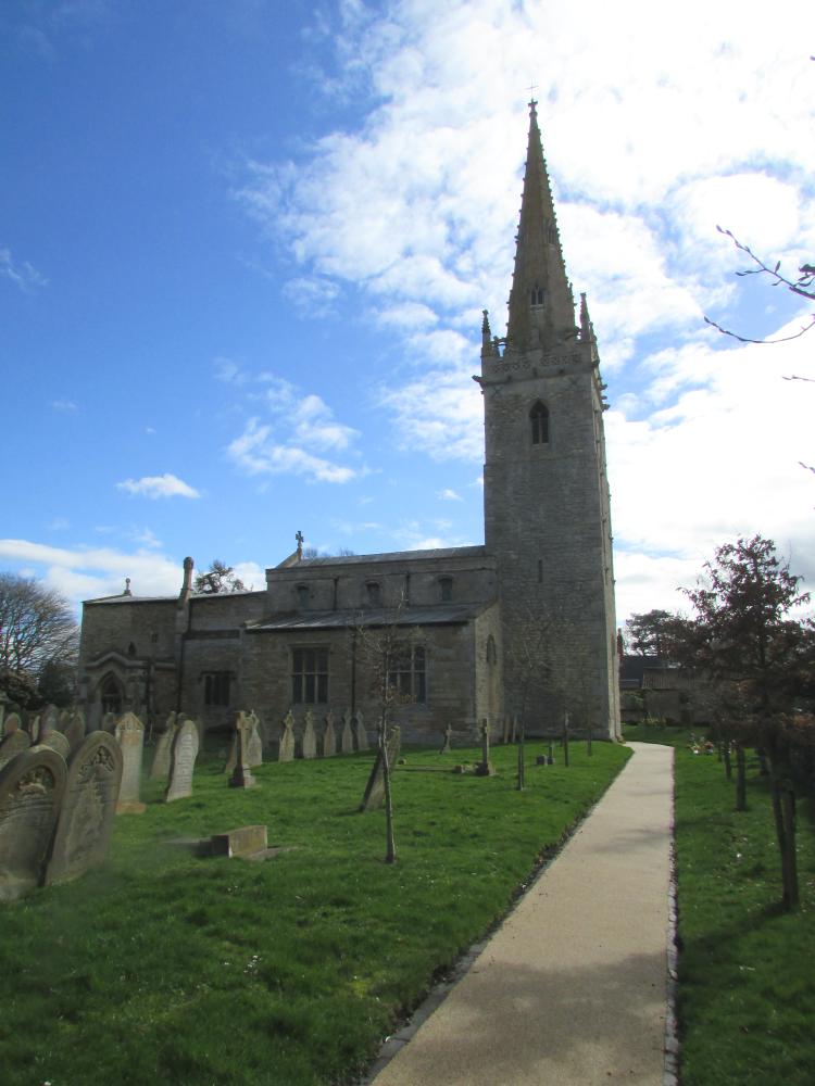 T:UK - Coleby Church Spire