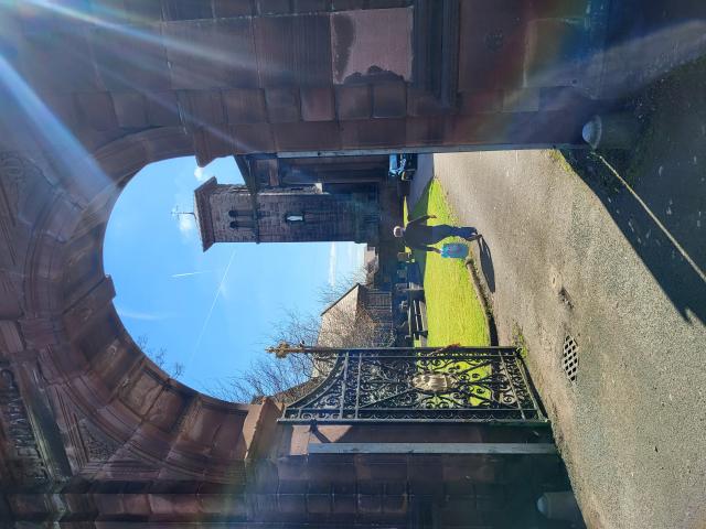 T:UK - Rainhill Stoops Church Vane