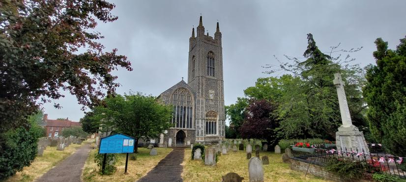 T:UK - Bungay Church Tower St Marys Centre