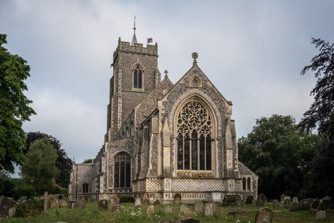 T:UK - Martham Church Tower (St Marys) Spire