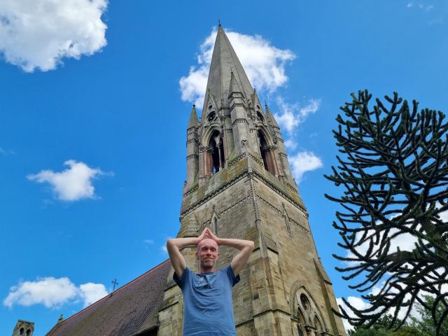 T:UK - Scorborough Church Spire