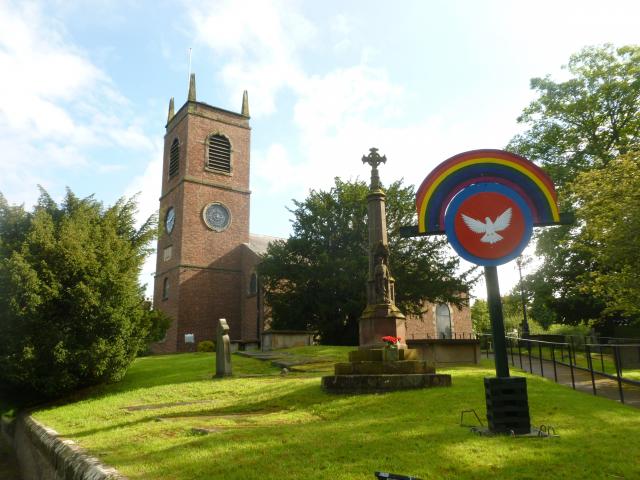 T:UK - Goostrey Church Tower Flagstaff