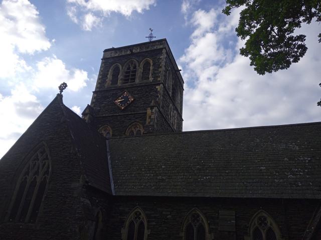 T:UK - Windermere Church Tower Vane