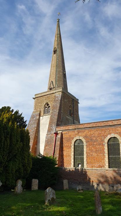 T:UK - Conington Church Spire
