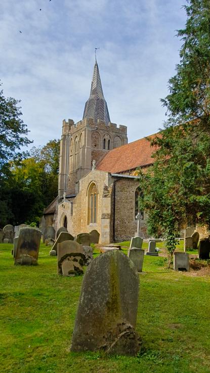 T:UK - Bourn Church Spire