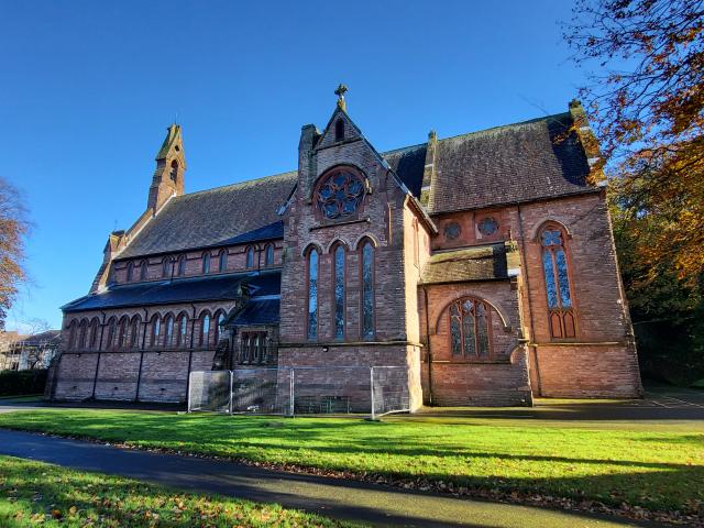 T:UK - Workington RC Church Tower Vane