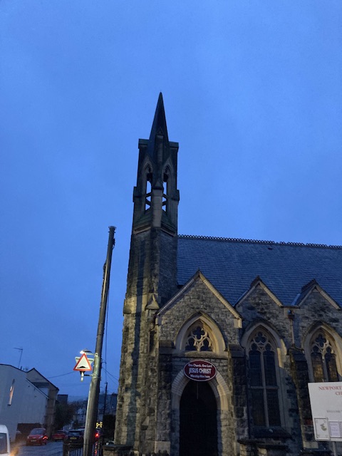 T:UK - Newport Methodist Church Spire