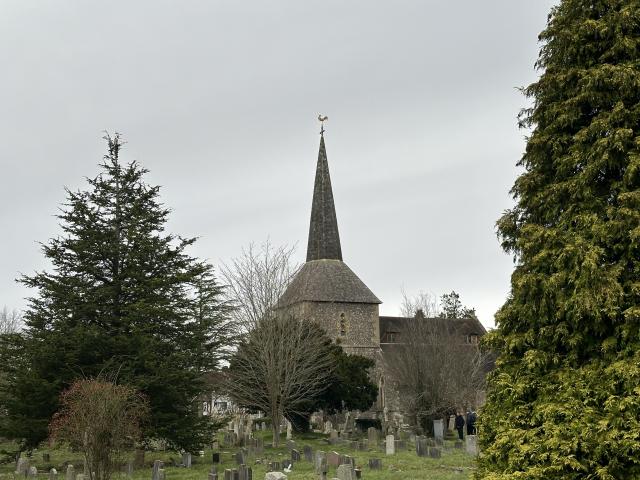 T:UK - Banstead Church Spire