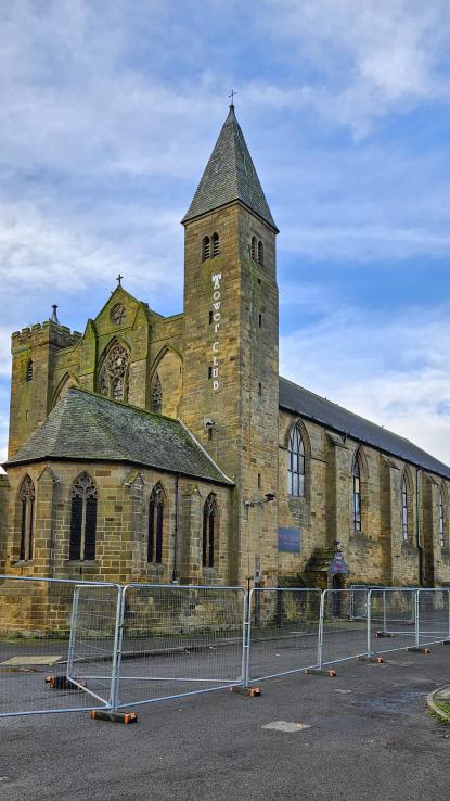 T:UK - St Cuthberts Church Spire Middlesbrough
