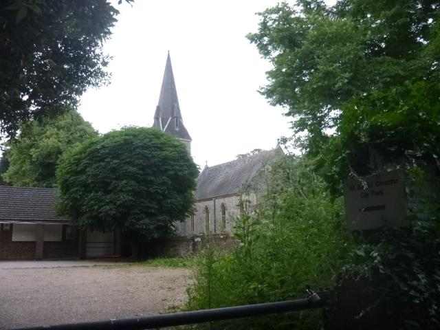T:UK - Cranham Hall Church Spire