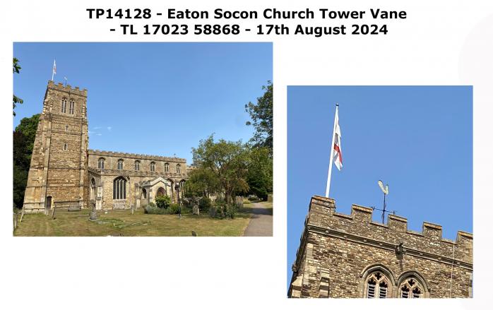 T:UK - Eaton Socon Church Tower Vane