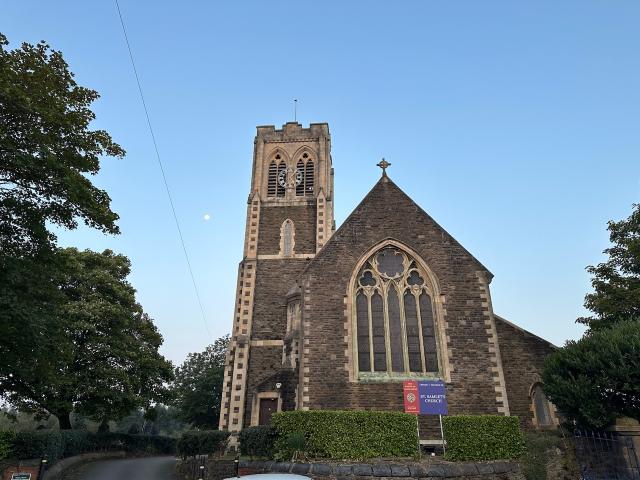 T:UK - Llansamlet Church Tower Flagstaff