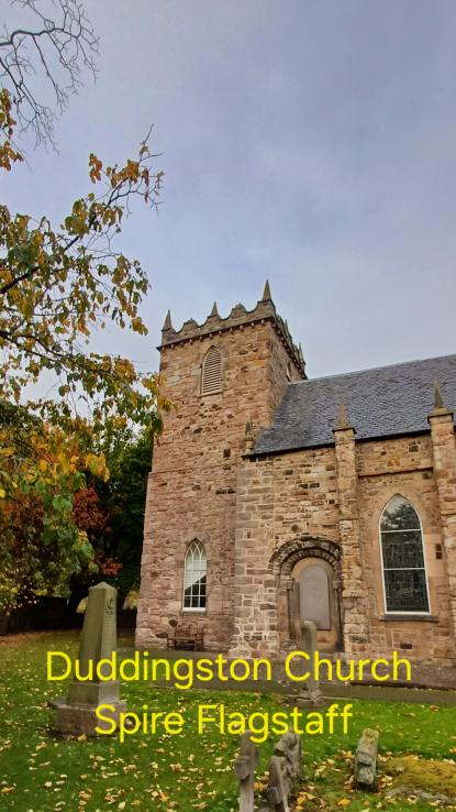 T:UK - Duddingston Church Tower Flagstaff